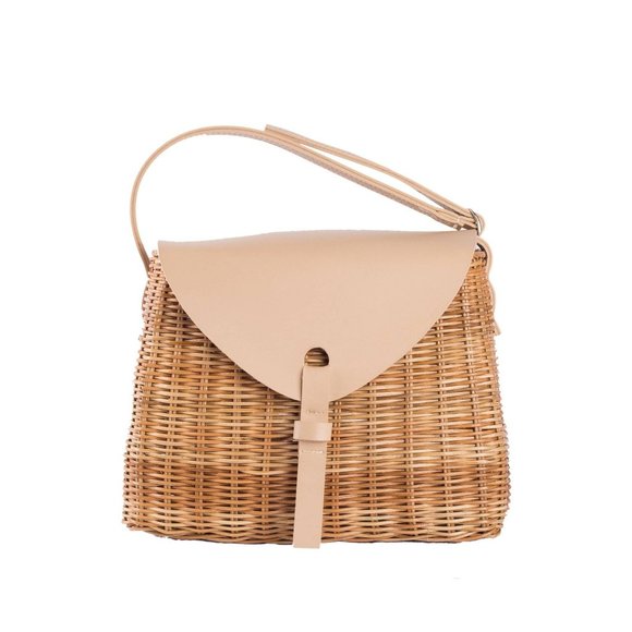 Misenka | Bags | Misenka Estellastella Natural Backpackwicker Bag | Poshmark